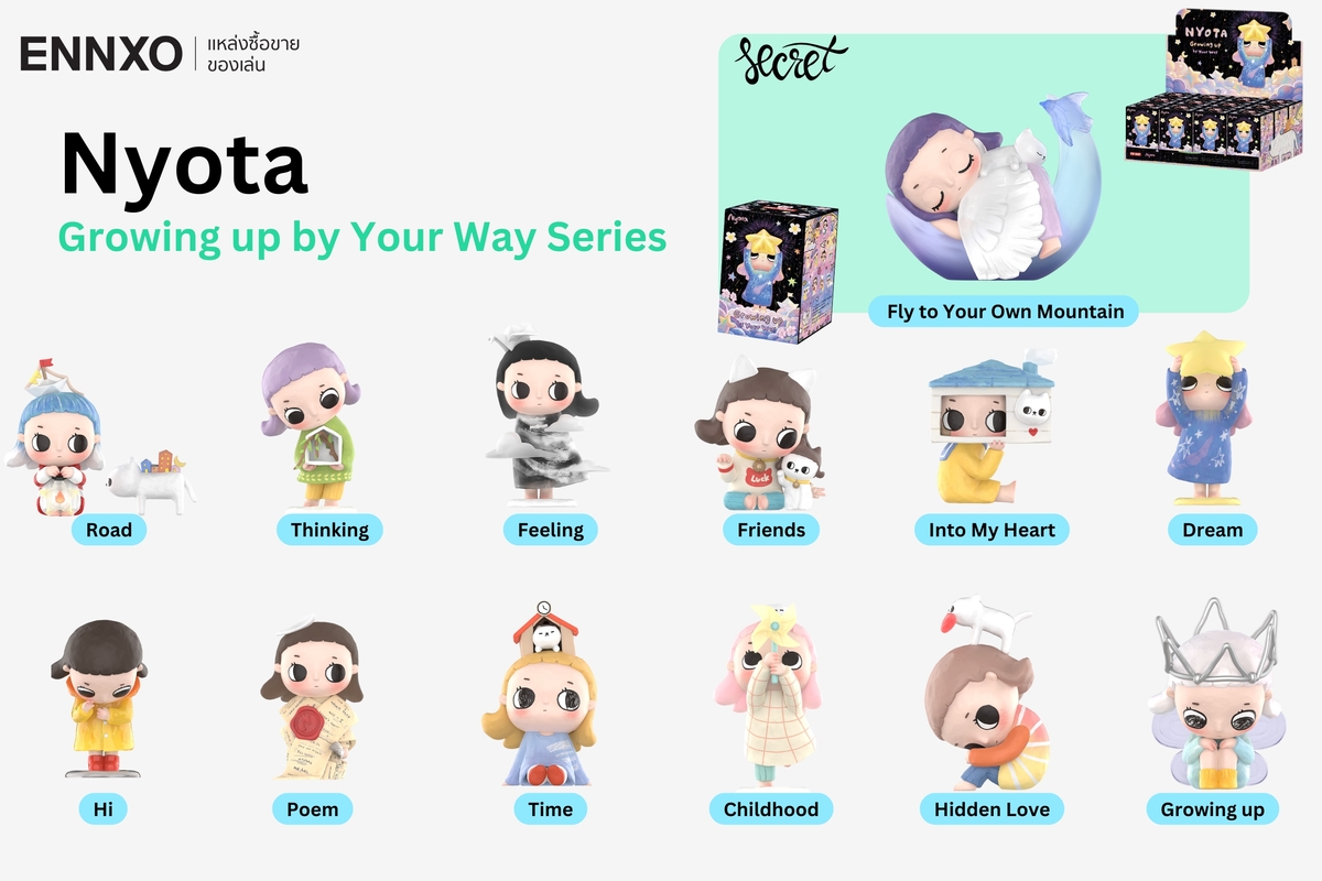 ส่องประวัติและคอลเลคชั่น Nyota (เนียวตะ) มีทั้งหมดกี่แบบ? | ENNXO