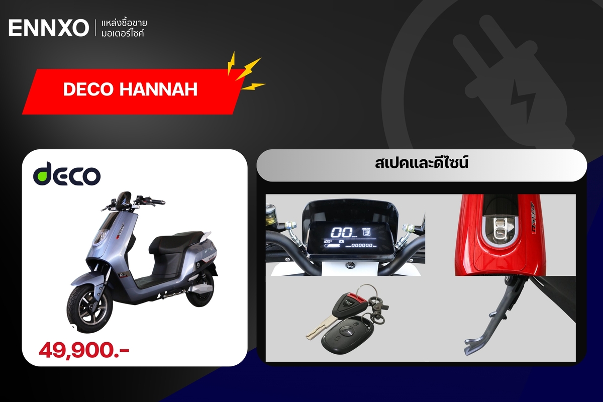 แนะนำ 12 มอเตอร์ไซค์ไฟฟ้า จดทะเบียนได้ 2026 มีรุ่นอะไรบ้างขายในไทย | ENNXO