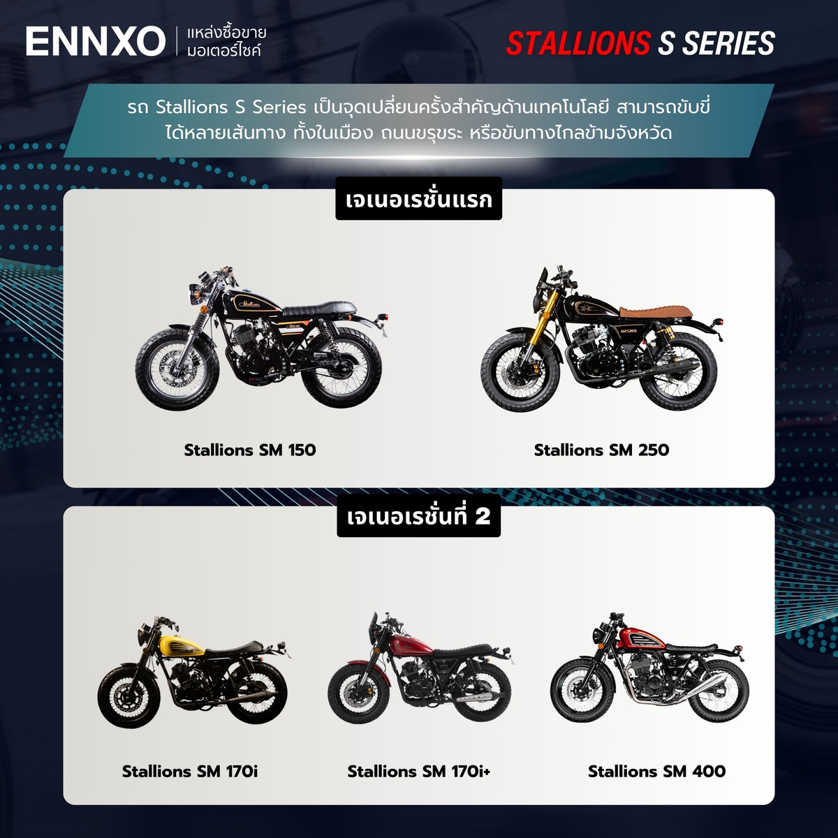 รวม Stallions ทุกรุ่น รถสตาเลี่ยนแบรนด์ประเทศไทย มีรุ่นอะไรบ้าง | ENNXO