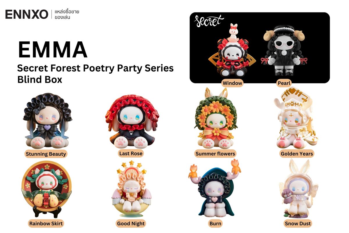 เปิดประวัติ Emma (เอ็มม่า) อาร์ตทอยจากค่าย Yanchuang พร้อมส่องทุกคอลเลคชั่น มีกี่แบบ อะไรบ้าง ...