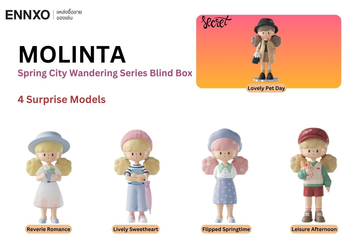 ส่องประวัติ Molinta (โมลินทา) พร้อมคอลเลคชั่น อาร์ตทอยจากค่าย Finding ...