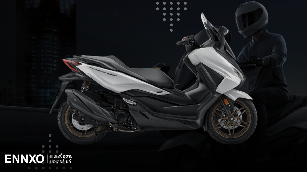 ราคาและตารางผ่อน Honda Forza 350 2025 (ฮอนด้า ฟอร์ซ่า 350) รุ่นใหม่ | ENNXO