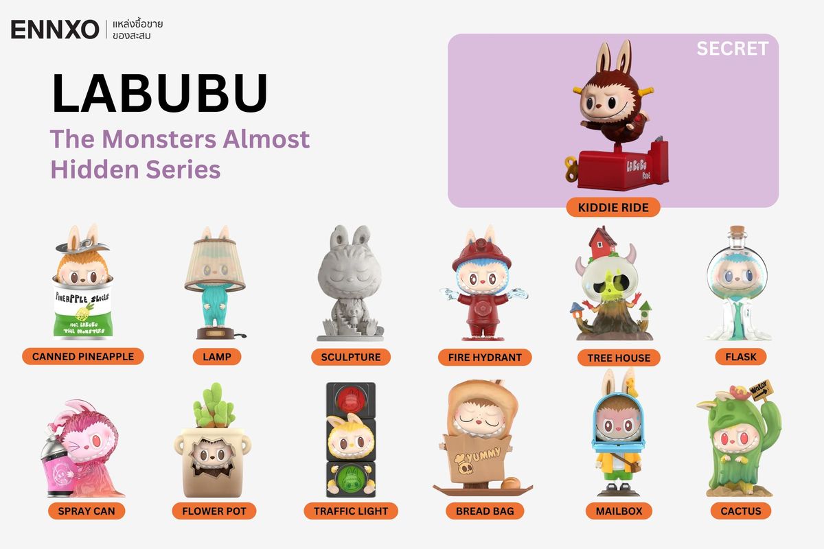 Labubu (ลาบูบู้) และ The Monsters ทั้งหมดมีกี่คอลเลคชั่น | ENNXO
