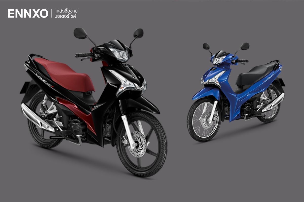 ราคาและตารางผ่อน Honda Wave 125i 2024 ฮอนด้า เวฟ 125i ปลาวาฬรุ่นใหม่ | ENNXO