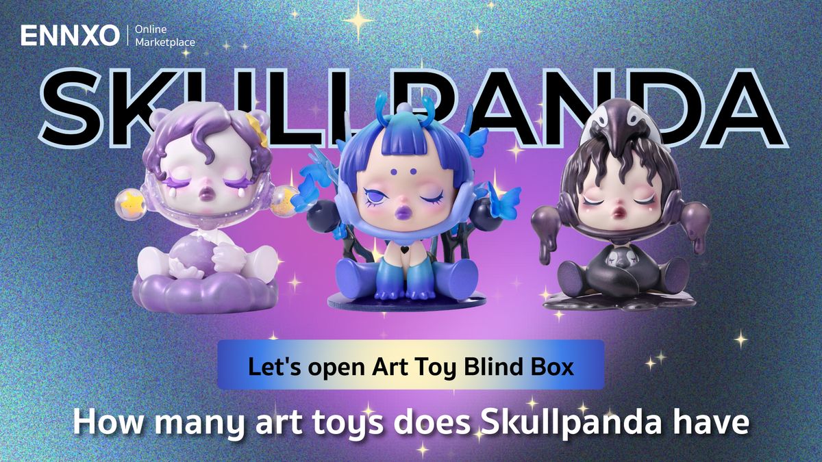 Skullpanda Art Toys - All Collections, Series and Figures | ENNXO