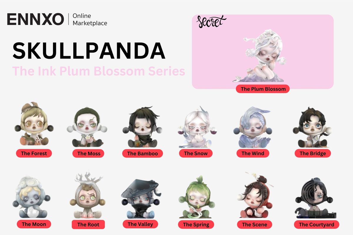 Skullpanda Art Toys - All Collections, Series and Figures | ENNXO