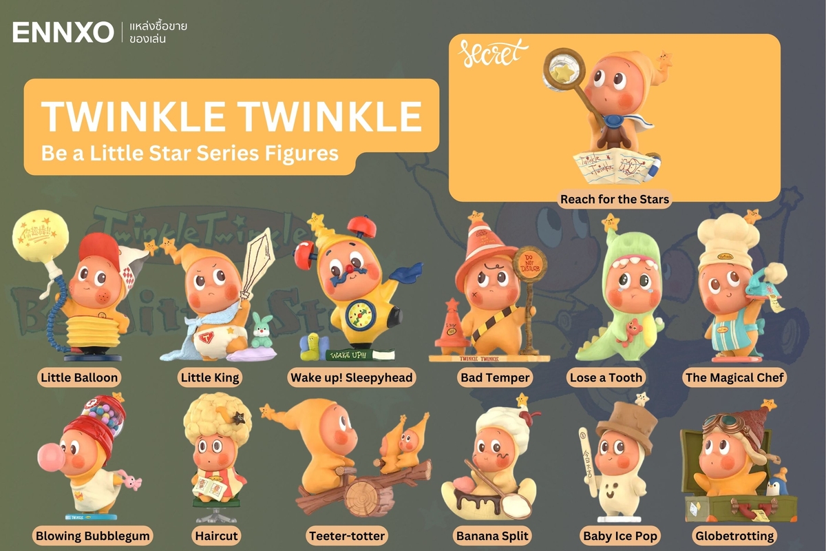 ประวัติ Twinkle Twinkle พร้อมคอลเลคชั่น อาร์ตทอยน้องใหม่ Pop Mart | ENNXO