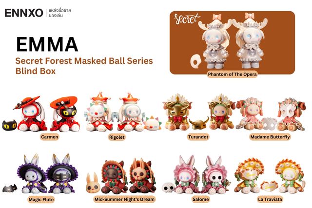 เปิดประวัติ Emma (เอ็มม่า) อาร์ตทอยจากค่าย Yanchuang พร้อมส่องทุกคอลเลคชั่น มีกี่แบบ อะไรบ้าง ...