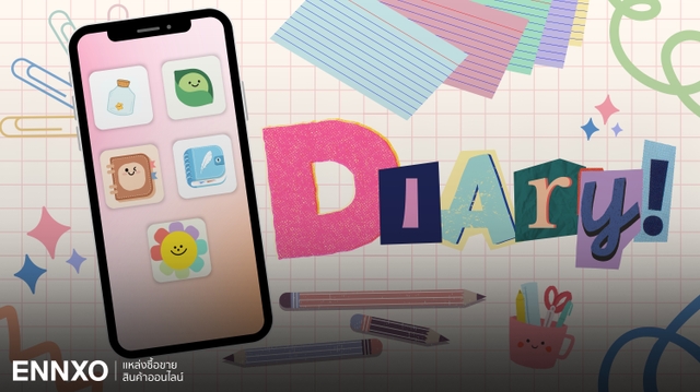 แนะนำ 7 แอปเขียนไดอารี่ จดเรื่องราวชีวิตประจำวัน ดาวน์โหลดฟรี | ENNXO