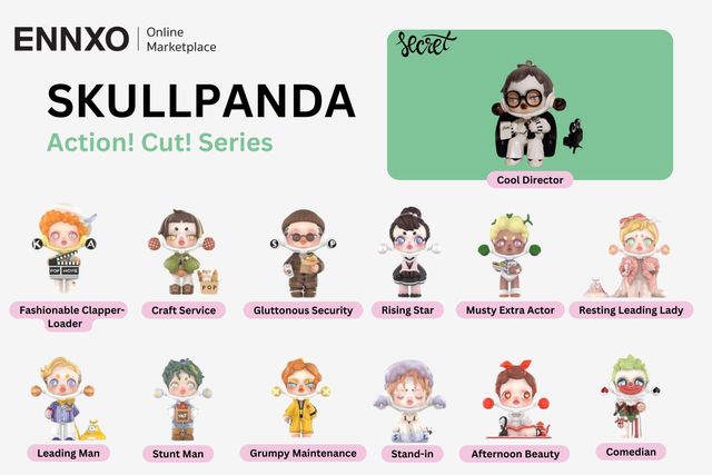 Skullpanda Art Toys - All Collections, Series and Figures | ENNXO