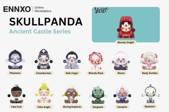 Skullpanda Art Toys - All Collections, Series and Figures | ENNXO