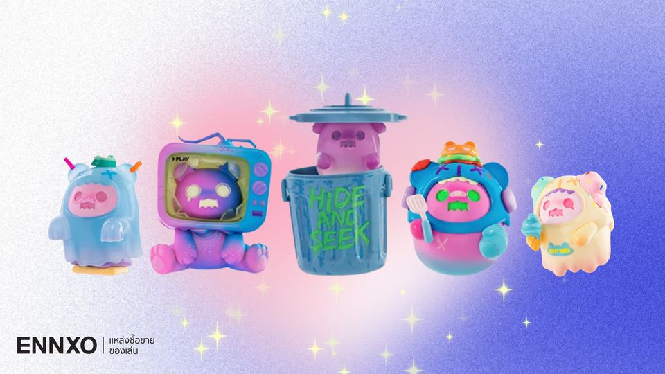 ประวัติและคอลเลคชั่น ShinWoo (ชินวู) อาร์ตทอยผีน้อยน่ารัก | ENNXO