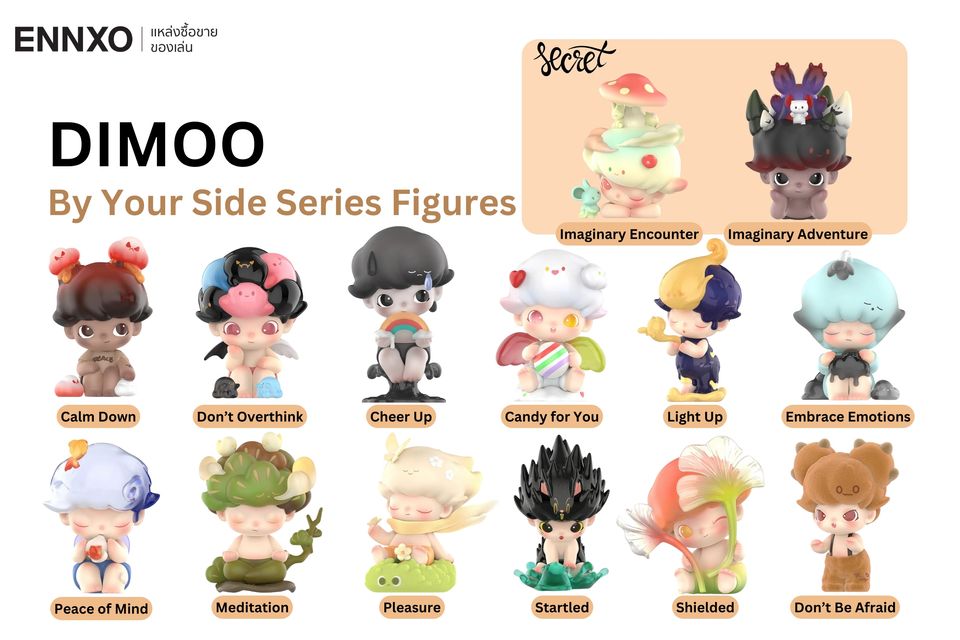 รวมคอลเลคชั่น Dimoo อาร์ตทอย Pop Mart ทุกรุ่น มีกี่แบบ อะไรบ้าง? | ENNXO