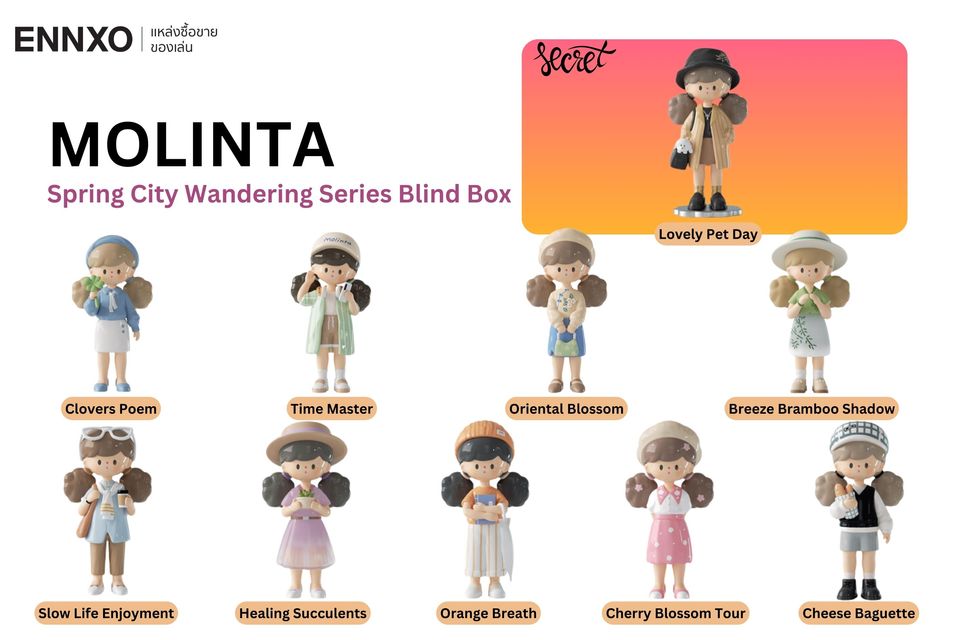 ส่องประวัติ Molinta (โมลินทา) พร้อมคอลเลคชั่น อาร์ตทอยจากค่าย Finding ...