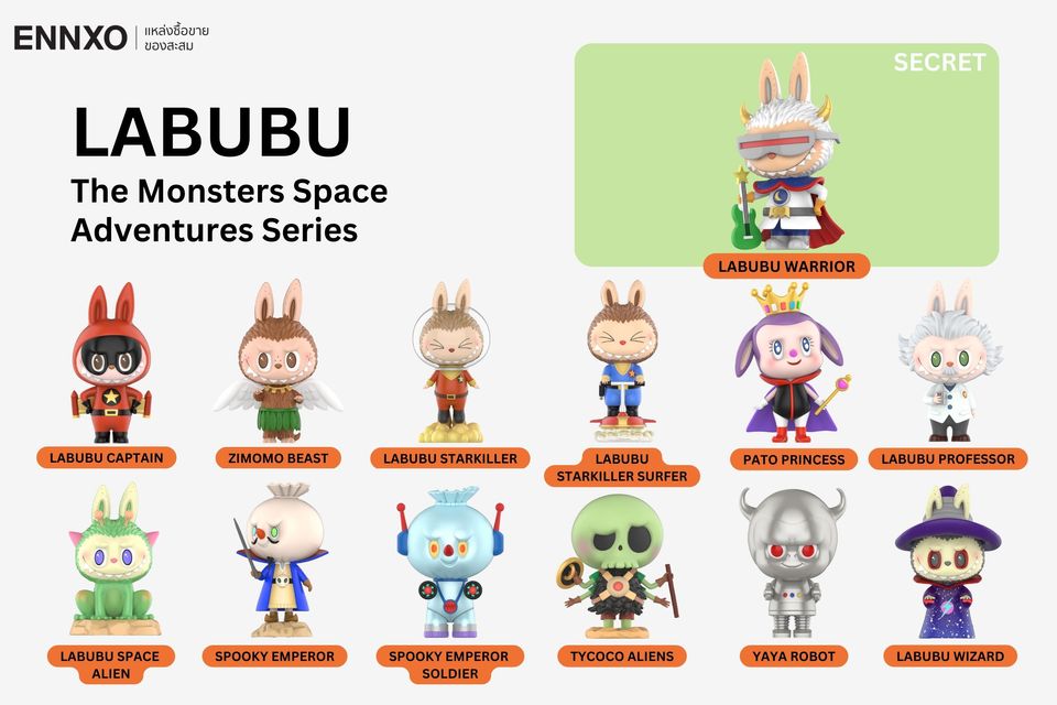 Labubu (ลาบูบู้) และ The Monsters ทั้งหมดมีกี่คอลเลคชั่น | ENNXO