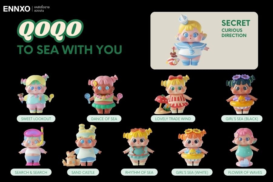ประวัติกล่องสุ่ม QoQo Be Curious (โคโค่) ค่ายไหน มีทั้งหมดกี่คอล | ENNXO