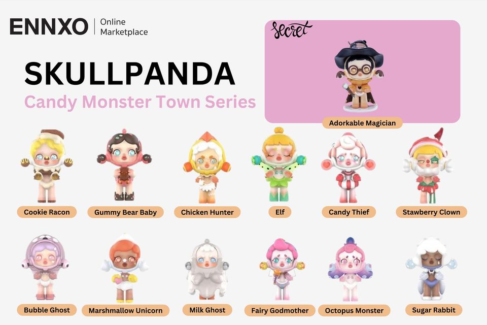 Skullpanda Art Toys - All Collections, Series and Figures | ENNXO