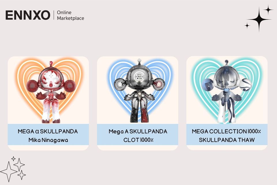 Skullpanda Art Toys - All Collections, Series and Figures | ENNXO