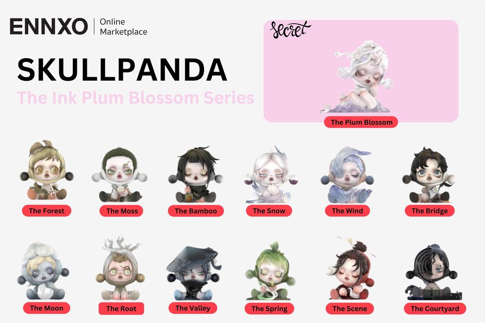 Skullpanda Art Toys - All Collections, Series and Figures | ENNXO