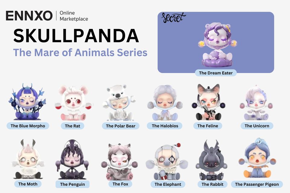 Skullpanda Art Toys - All Collections, Series and Figures | ENNXO