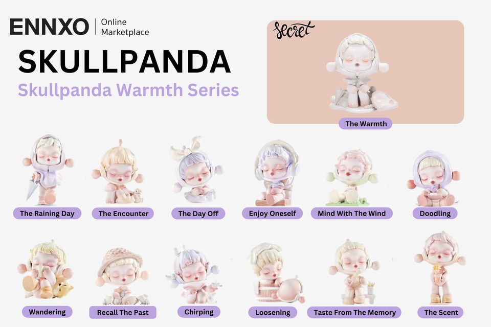Skullpanda Art Toys - All Collections, Series and Figures | ENNXO