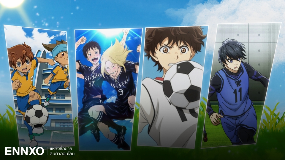 แนะนำ 7 อนิเมะฟุตบอลสนุกๆ อัปเดต 2025 เตรียมตัวยิงประตูกันเลย | ENNXO