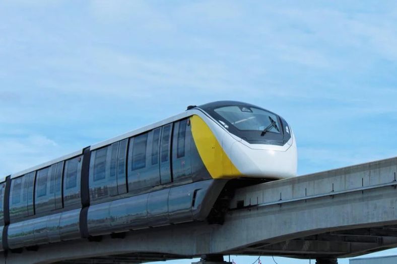 รถไฟฟ้าสายสีเหลือง เส้นทาง MRT Yellow Line สถานีลาดพร้าว - สำโรง | ENNXO