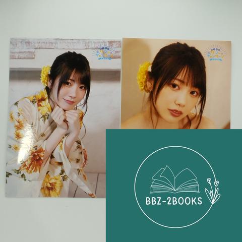 Mio Ishikawa (ชุด2ใบ) ภาพสะสม ไอดอล ญี่ปุ่น Bromide Idol ของแท้100% | ENNXO