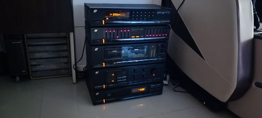ขายเครื่องเสียง SANSUI A 2000 ชุด 5 ชั้น พร้อมรีโมท+ลำโพงคู่10นิ้ว | ENNXO