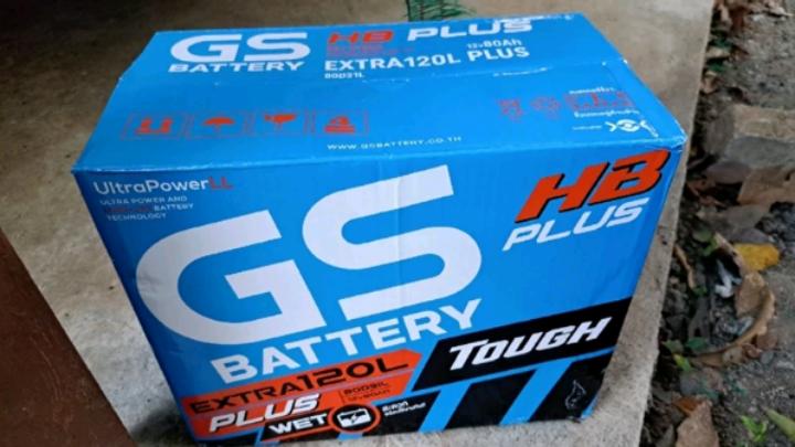 พร้อมขายแบตเตอรีรถยนต์ GS รุ่น GS Extra120L | ENNXO