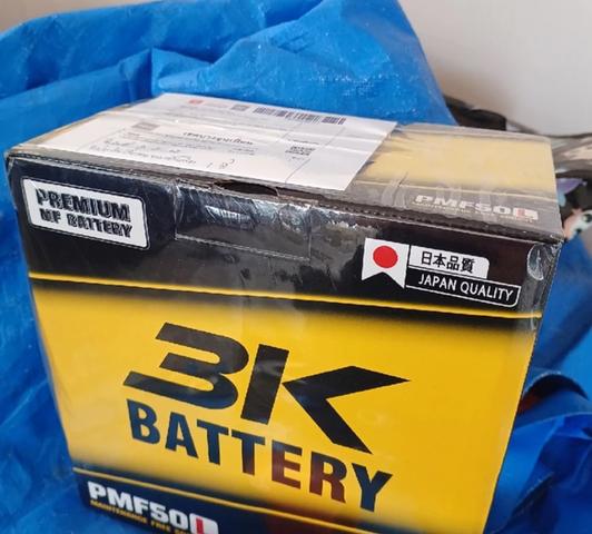 แบตเตอรี่รถยนต์ 3K รุ่น PMF50L/R 12V. แกะกล่องใช้งานได้เลย | ENNXO