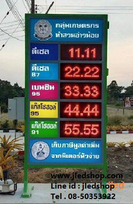 ป้ายราคาน้ำมัน | ENNXO
