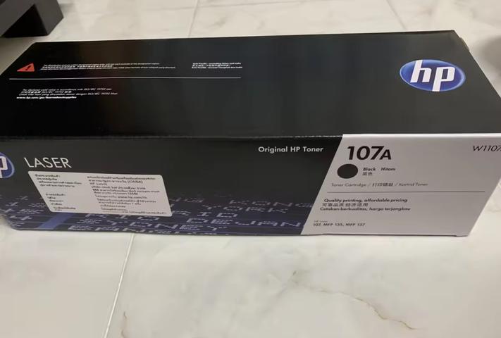 หมึก HP 107A Black Original Laser Toner Cartridge | ENNXO
