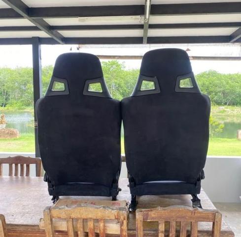 เบาะรถผ้า สีดำ | ENNXO