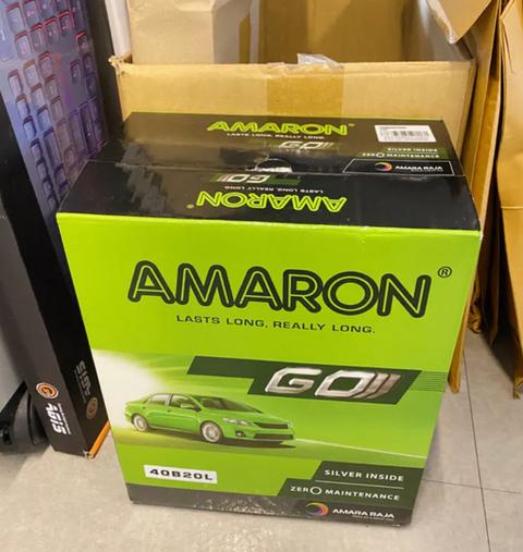 AMARON 40B20L แบตเตอร์รี่รถยนต์ | ENNXO