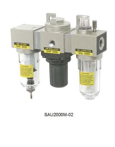 SAU200-02BG SKP Filter regulator 3 unit size 1/4" Manaul ปรับมือ ...