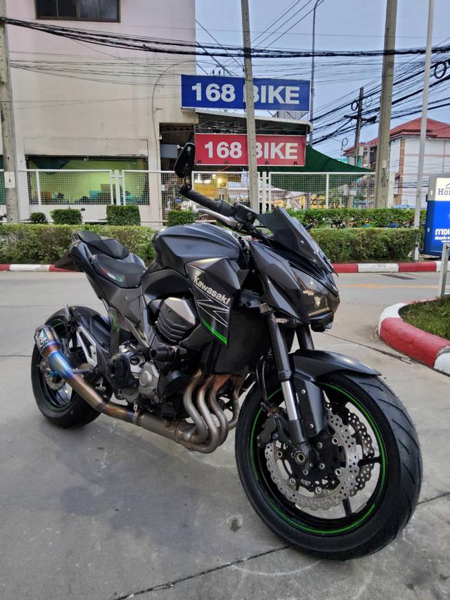 Kawasaki Z800 ABS ปี2016 สภาพเกรดA 9814 km ท่อ AR austin Racing titanium แท้ 5x,xxx บาท เอกสาร ...