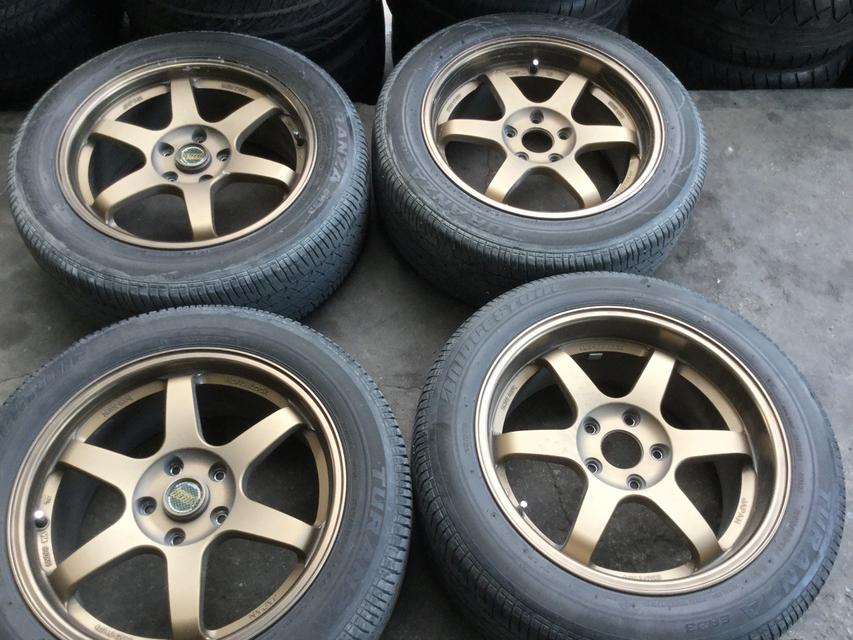 ล้อแมก TE 37 17" 5รู 114 พร้อมยางปี 2014 | ENNXO