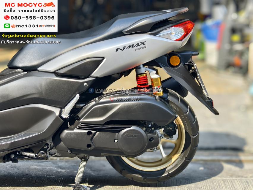 Nmax 2021 รุ่นTop ตัวY ABS วิ่งน้อย10000โล รถบ้านแท้มือเดียวอุปกรณ์รถมีครบ โช้คหลังOKD No969 | ENNXO