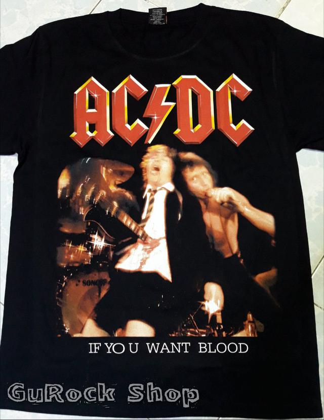 เสื้อยืดลาย AC DC | ENNXO