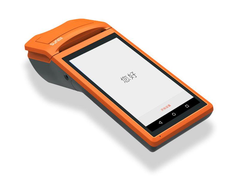 Sunmi V1s POS mobile computer ปริ้นเตอร์ wifi bluetooth GPS | ENNXO