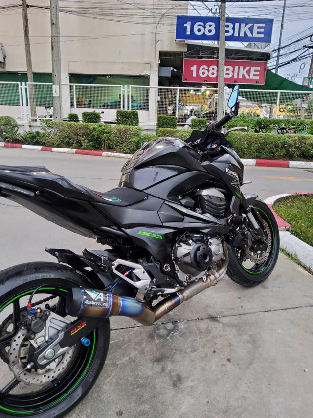 Kawasaki Z800 ABS ปี2016 สภาพเกรดA 9814 km ท่อ AR austin Racing titanium แท้ 5x,xxx บาท เอกสาร ...