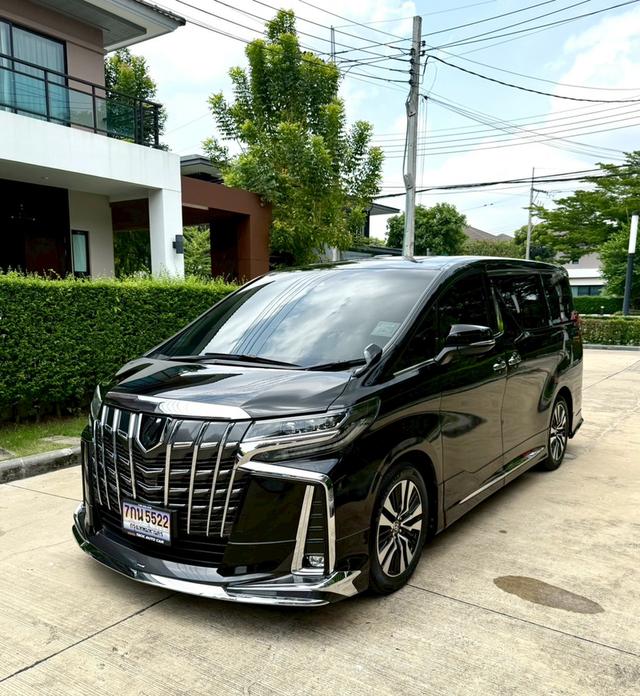 Toyota ALPHARD SC สีดำ ปี 2021 ไมล์ 60,000 กม. | ENNXO