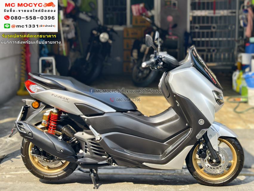 Nmax 2021 รุ่นTop ตัวY ABS วิ่งน้อย10000โล รถบ้านแท้มือเดียวอุปกรณ์รถมีครบ โช้คหลังOKD No969 | ENNXO