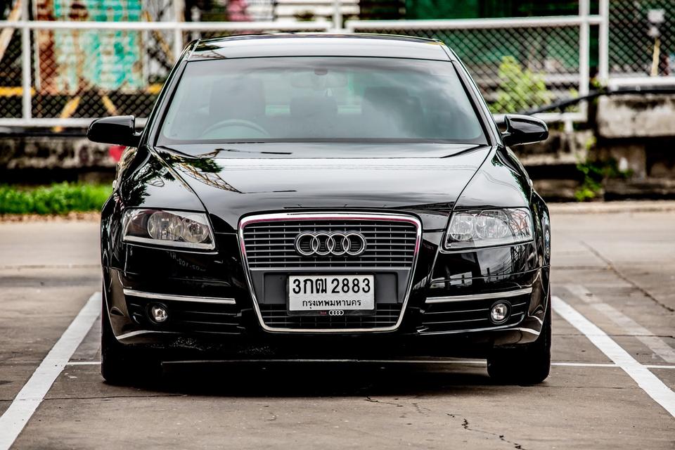 Audi A6 2.4L สีดำ ปี2006 มือเดียวป้ายแดง (ขายเงินสด) | ENNXO