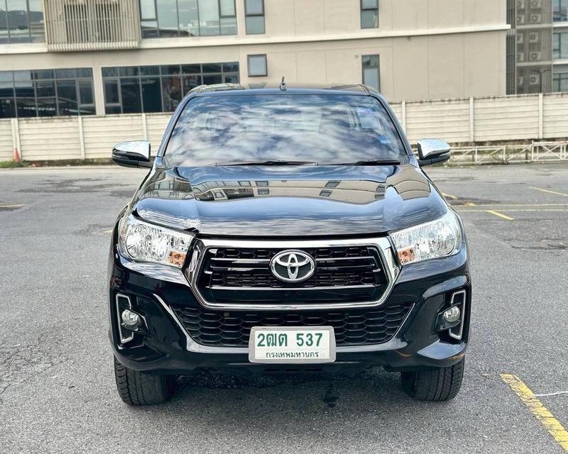 TOYOTA HILUX REVO 2.4 E PRERUNNER SMART CAB เกียร์ Auto สีดำ ปี2018 (18แท้) | ENNXO