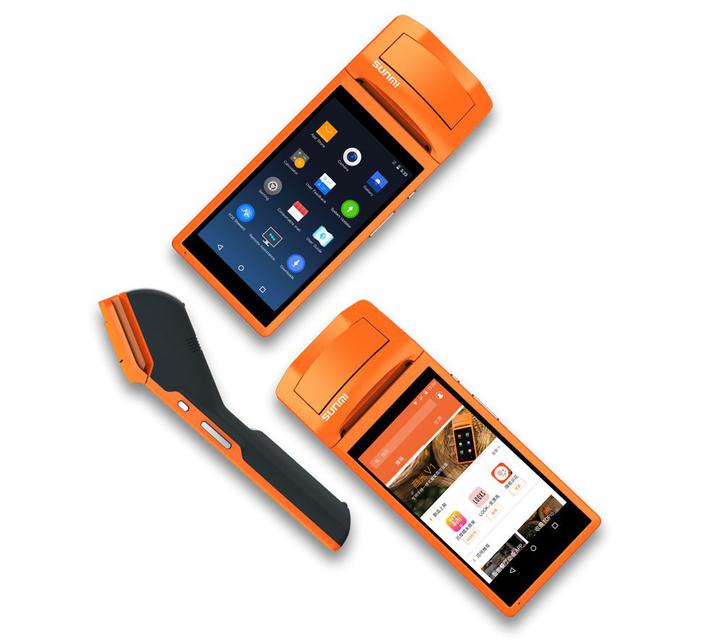 Sunmi V1s POS mobile computer ปริ้นเตอร์ wifi bluetooth GPS | ENNXO