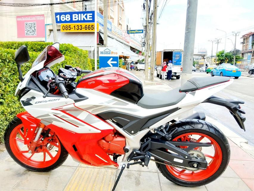 GPX Demon GR200R 4V ปี2023 สภาพเกรดA 16 km เอกสารพร้อมโอน | ENNXO