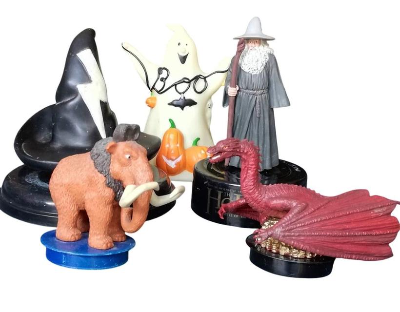 Collection Set ฝาแก้วน้ำโรงหนัง มือสองสภาพดี (5 ชิ้น 650-) | ENNXO