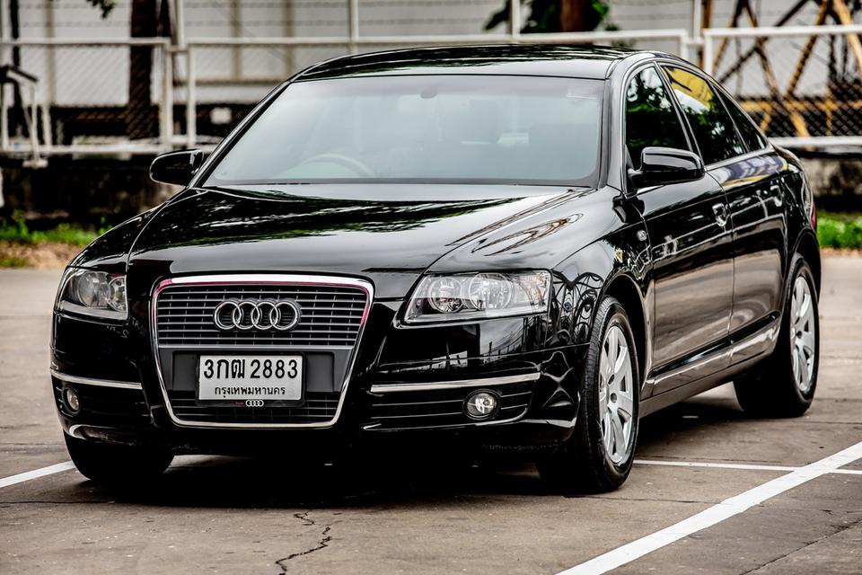 Audi A6 2.4L สีดำ ปี2006 มือเดียวป้ายแดง (ขายเงินสด) | ENNXO